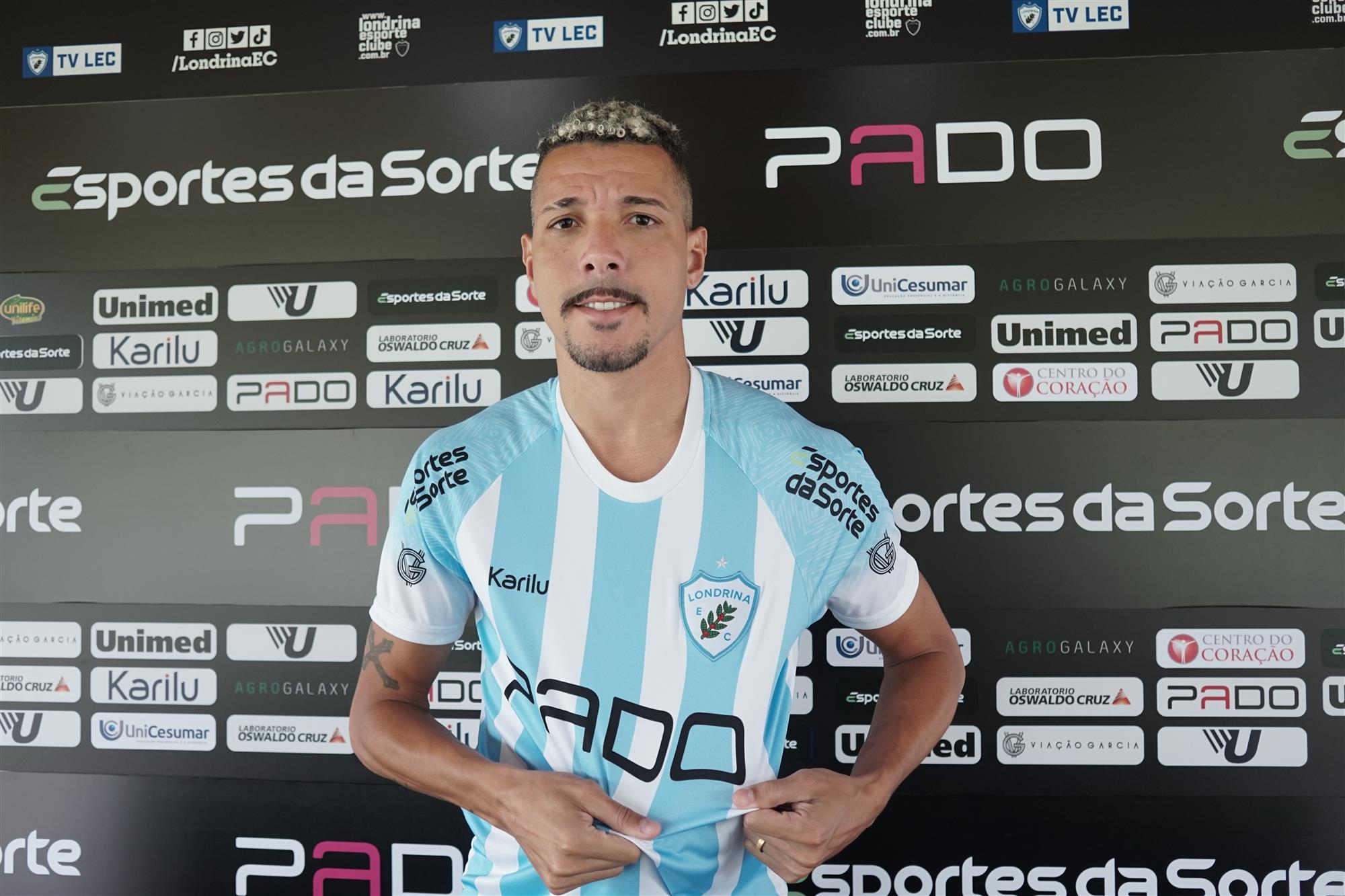 Hugo Cabral se apresenta no Londrina EC.
